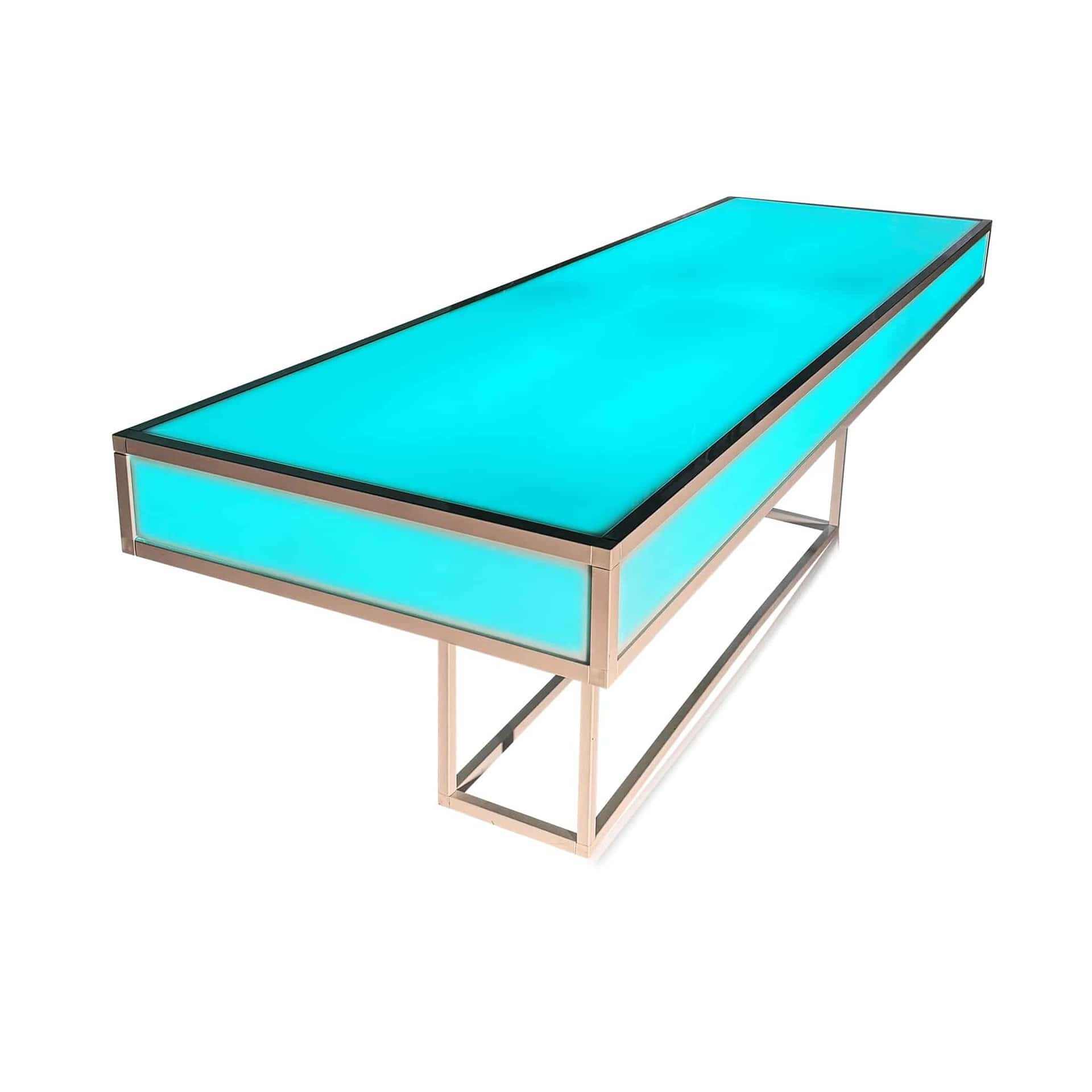 8FT ILLUMINATED TABLE - Modern Event Rentals - Las Vegas